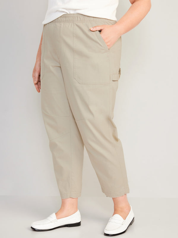 High Waisted Pulla Utility Pants For Women