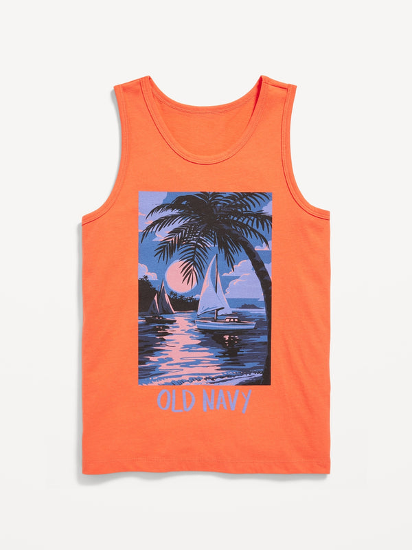 Logo-Graphic Tank Top for Boys - Old Navy Philippines
