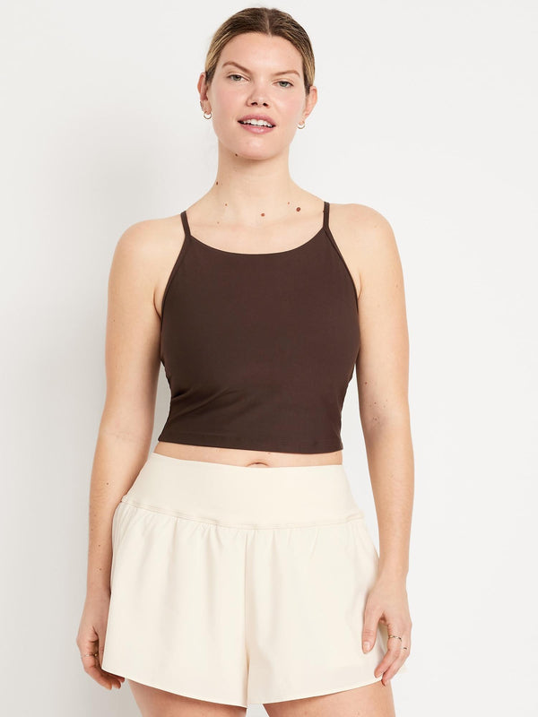 Light Support StudioSmooth Longline Sports Bra - Old Navy Philippines