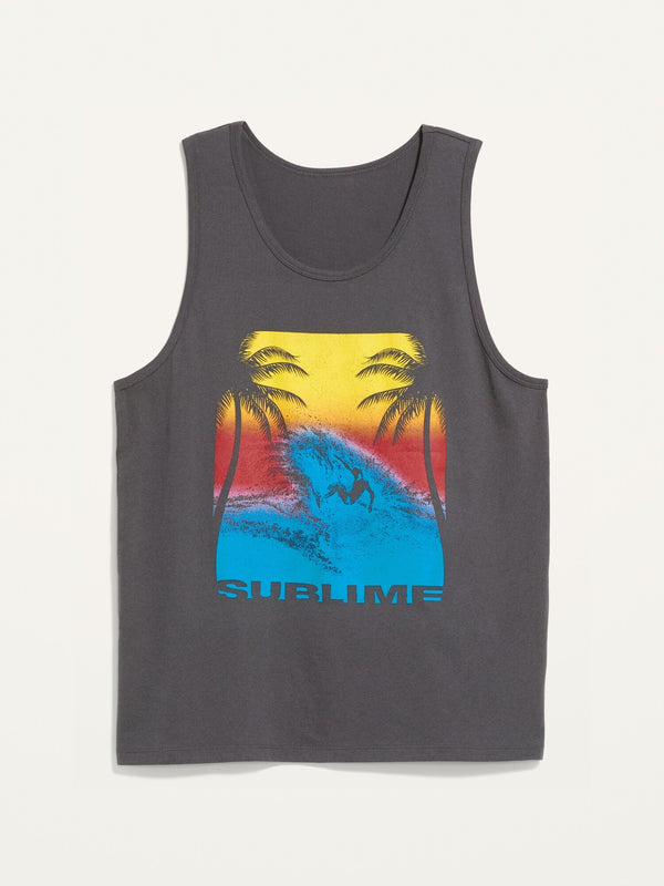 Sublime™ Gender-Neutral Graphic Tank Top for Adults - Old Navy Philippines