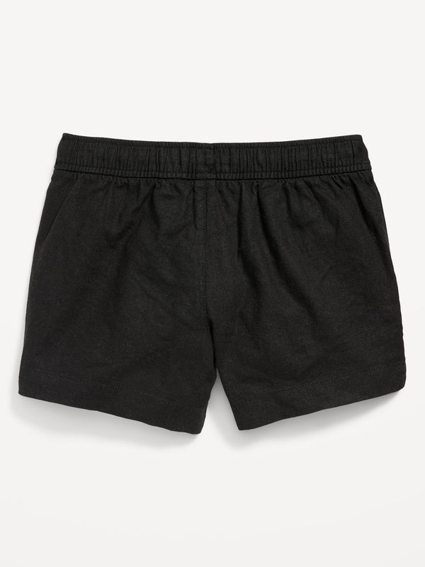 Linen-Blend Drawstring Shorts for Girls - Old Navy Philippines