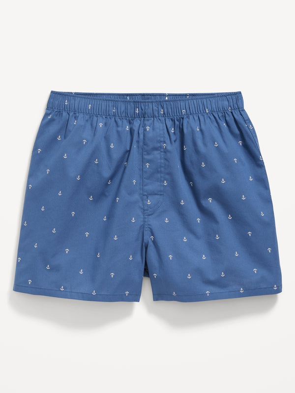 Printed Soft-Washed Boxer Shorts for Men -- 3.75-inch - Old Navy ...