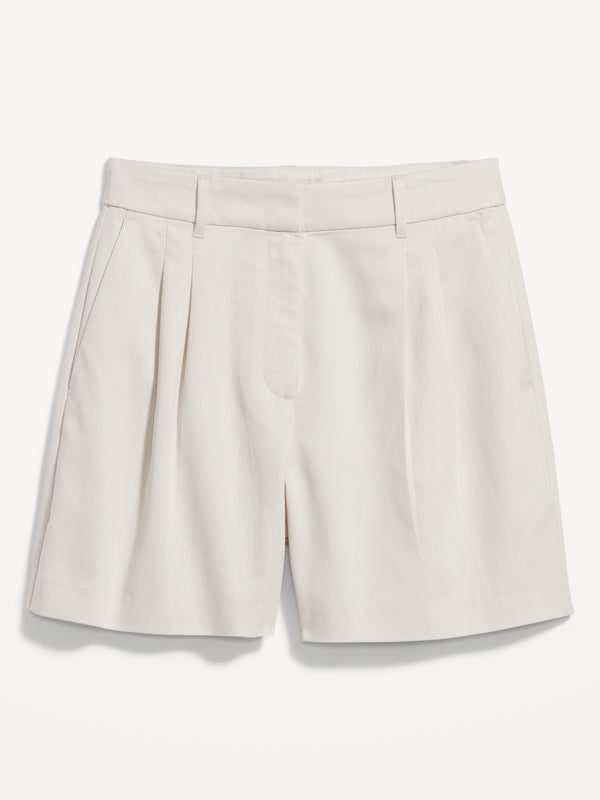 Extra High-Waisted Taylor Trouser Shorts -- 5-inch inseam - Old Navy ...