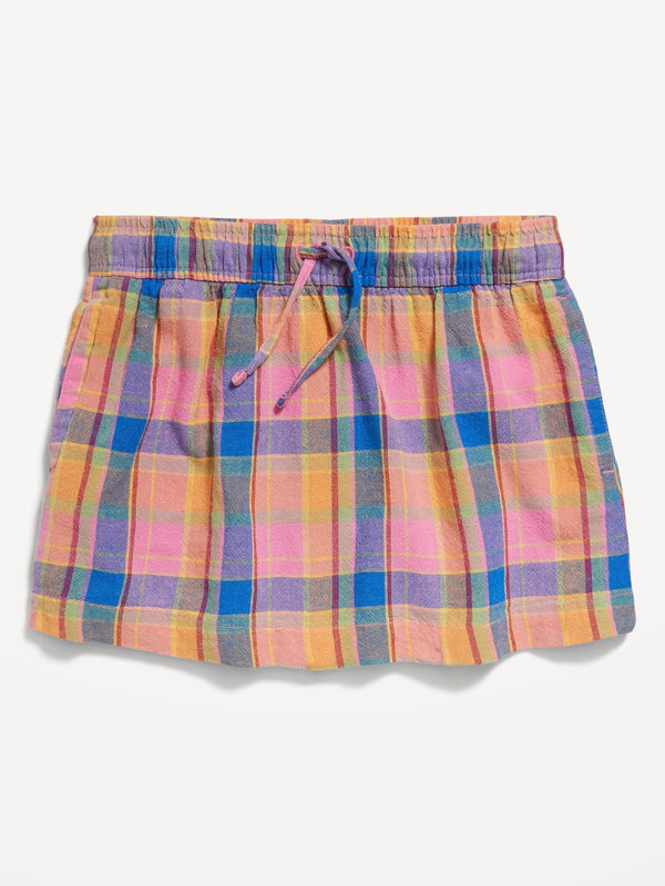Linen-Blend Drawstring Skirt for Girls - Old Navy Philippines