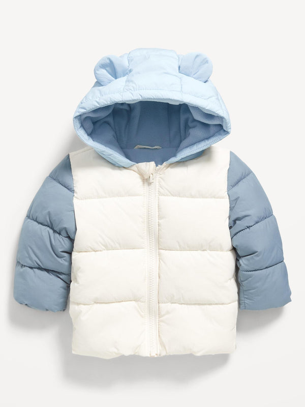 Water-Resistant Hooded Critter Puffer Jacket for Baby - Old Navy ...